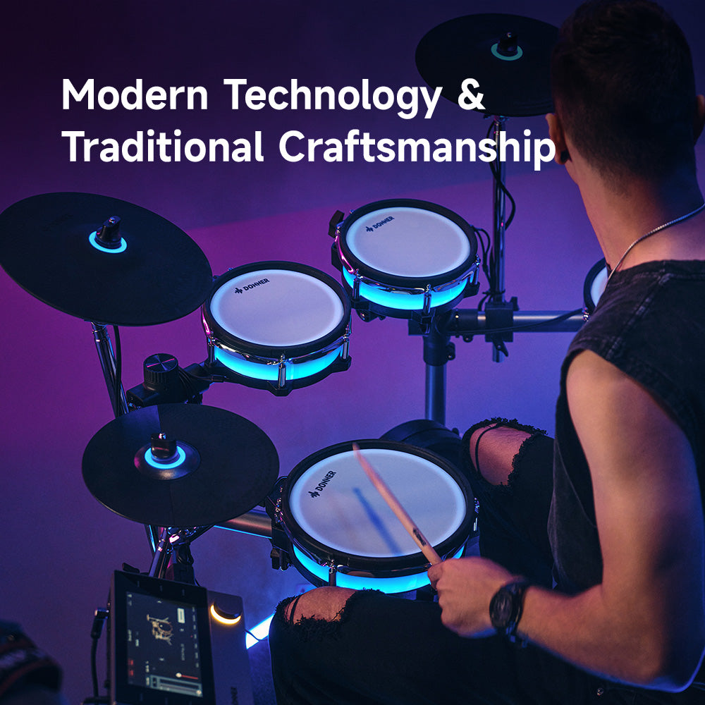 Unlock the Power of Electronic Drums with Acoustic-Like Thick Shells