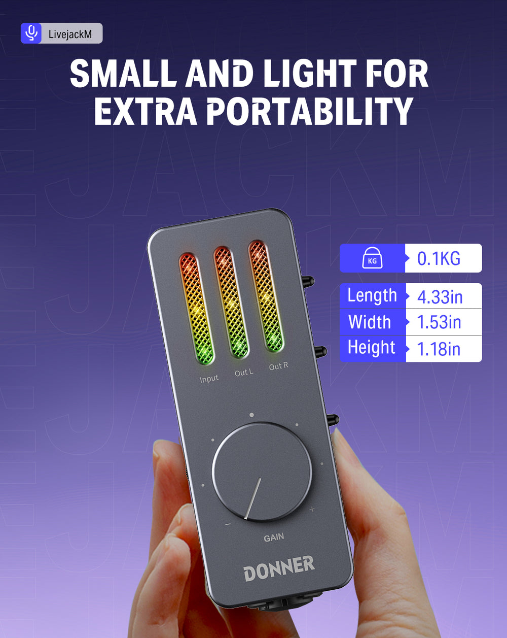 Donner USB Audio Interface, Guitar Adapter Interface for iPhone, iPad,