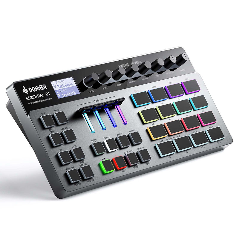 Essential D1 Performance Beat Machine Drum Machine Donner