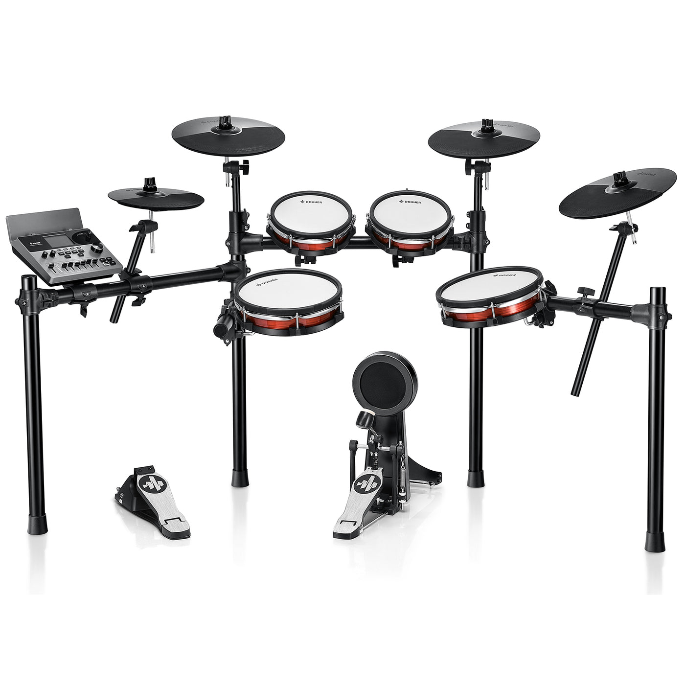 DED-300X Professional 9Pcs Electronic Drum Set Donner