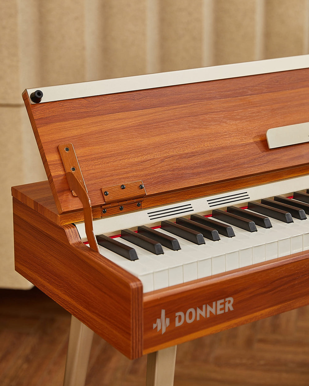 Donner DDP-80 PLUS Wooden 88 Key Weighted Digital Piano with Cover