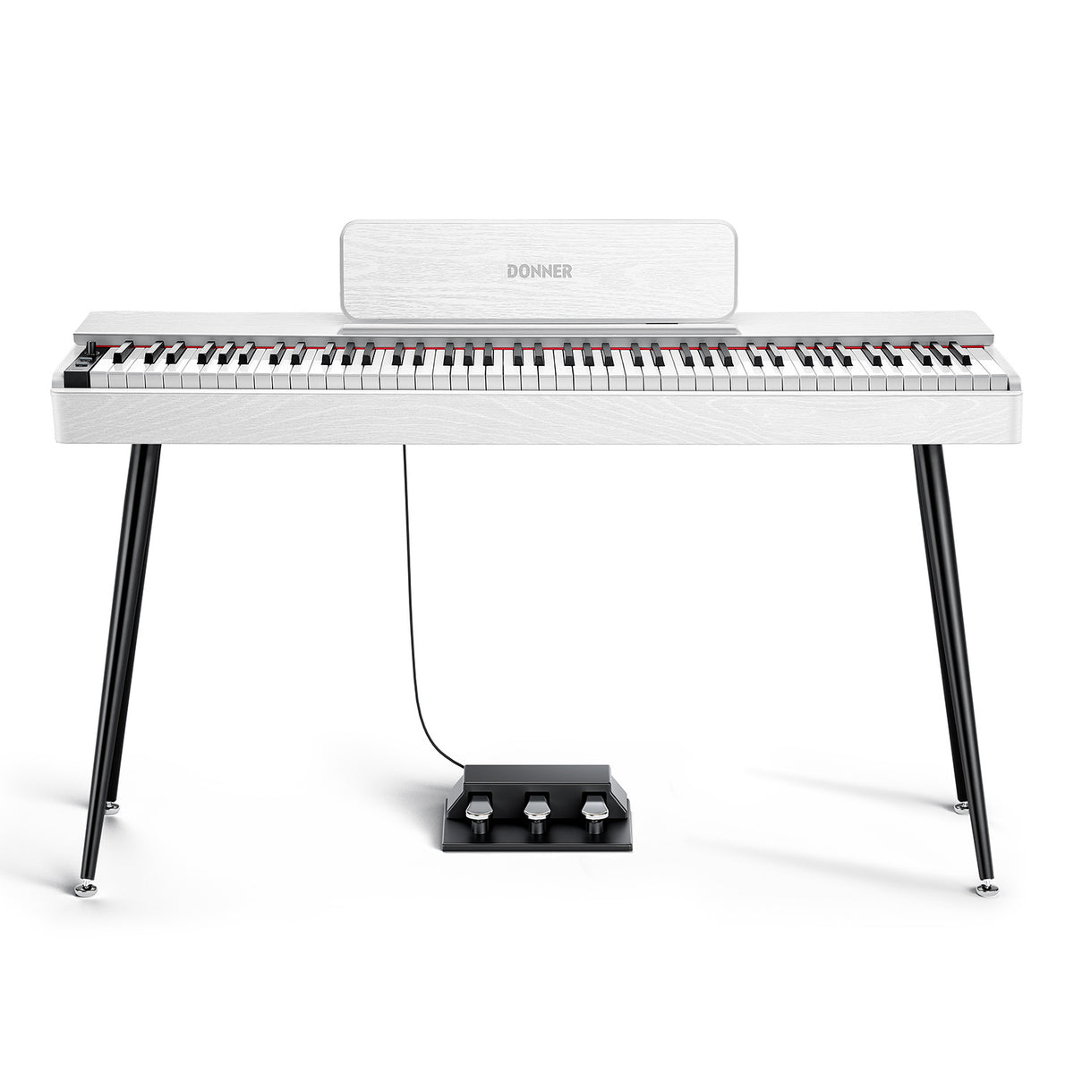 Donner DEK-610S 61 Key Electronic Keyboard Full Set for Beginner/Kid