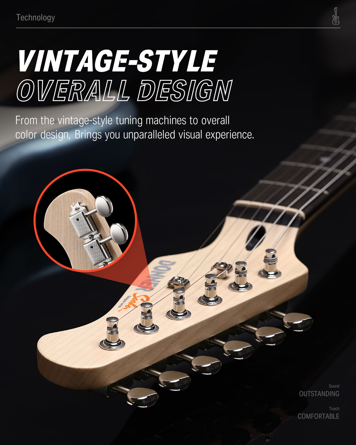 Home All products Donner DST-152 39-inch ST Electric Gu...