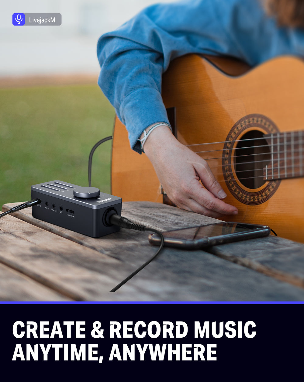 Donner USB Audio Interface, Guitar Adapter Interface for iPhone, iPad,
