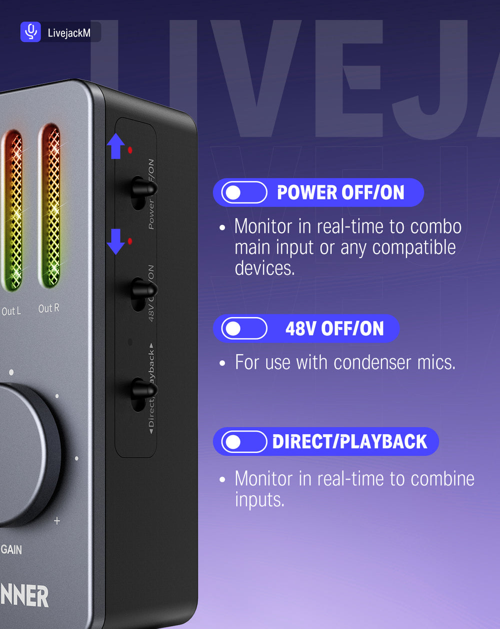 Donner USB Audio Interface, Guitar Adapter Interface for iPhone, iPad,